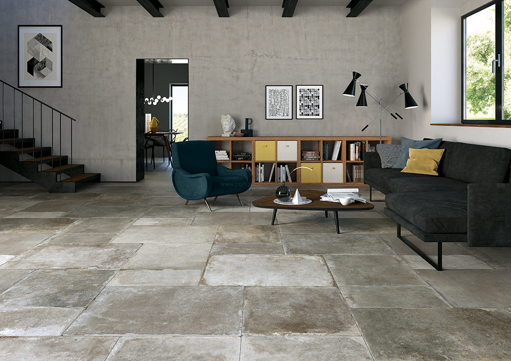 Carrelage Pierre Naturelle Grise